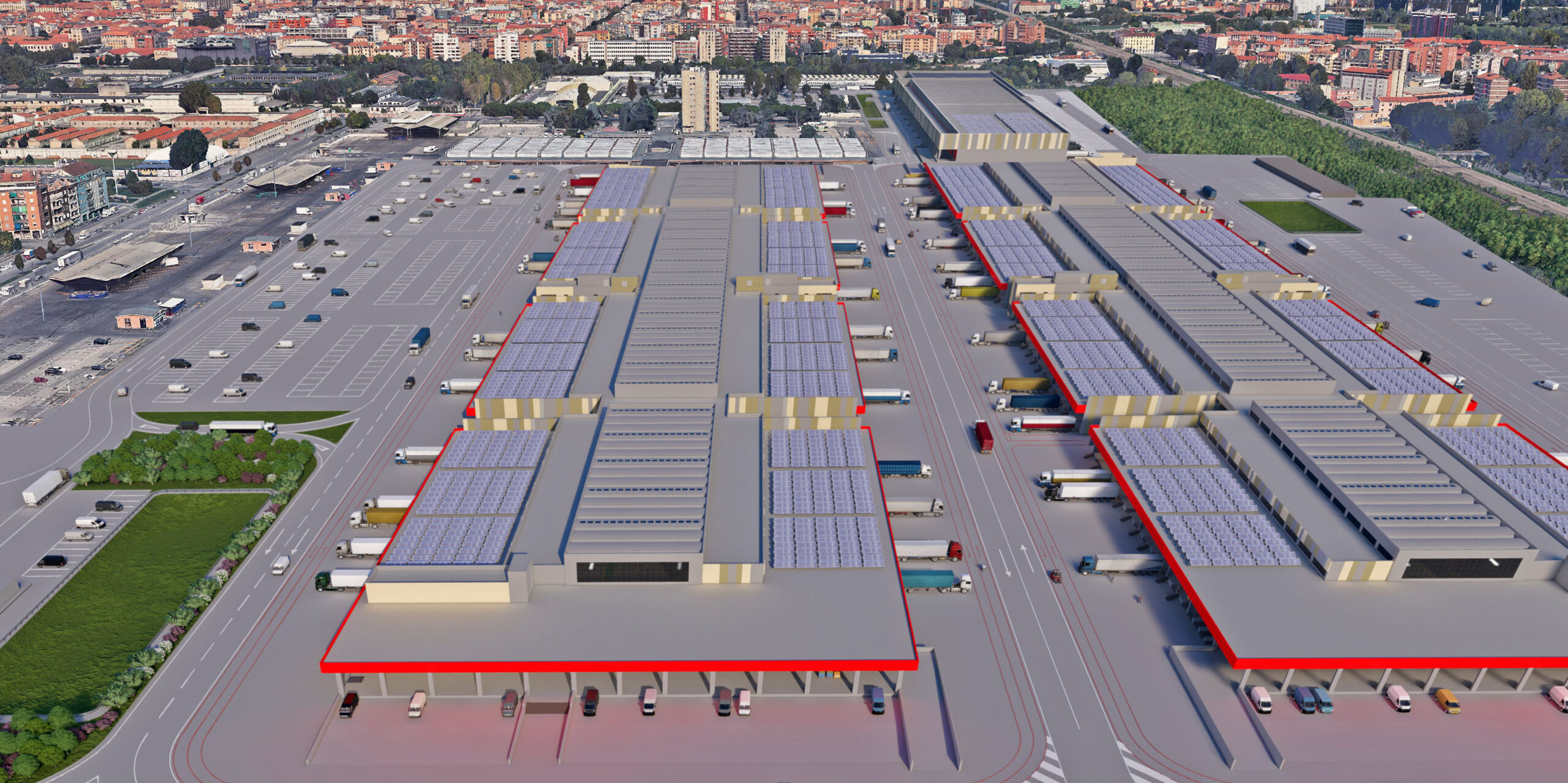 Milano, i lavori per il nuovo mercato ortofrutticolo